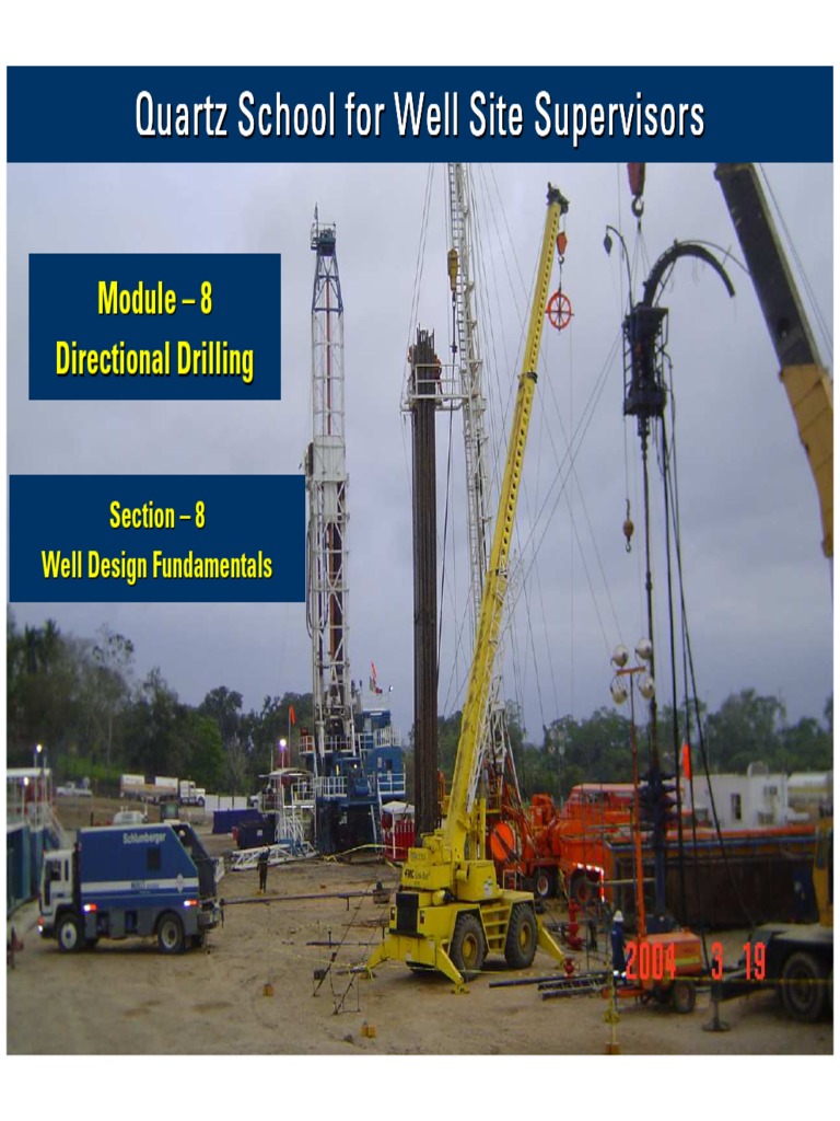 08 Well Design Fundamentals | PDF | Oil Well | Azimuth