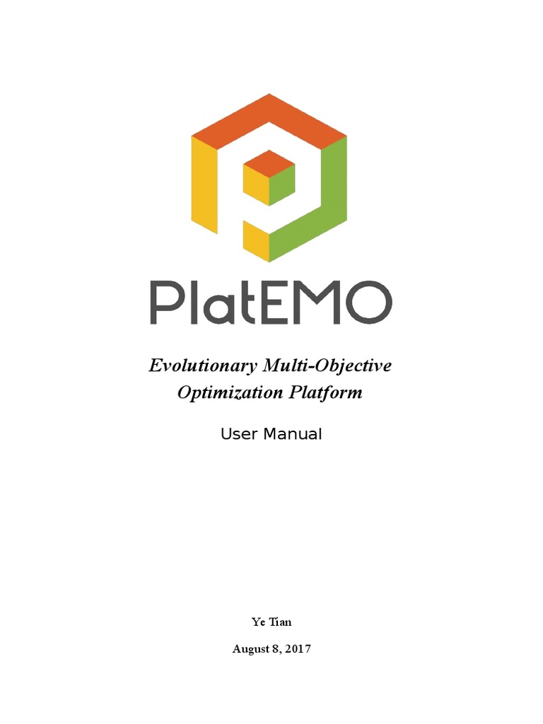 Evolutionary Multi-Objective Optimization Platform: User Manual | Download Free PDF | Parameter ...