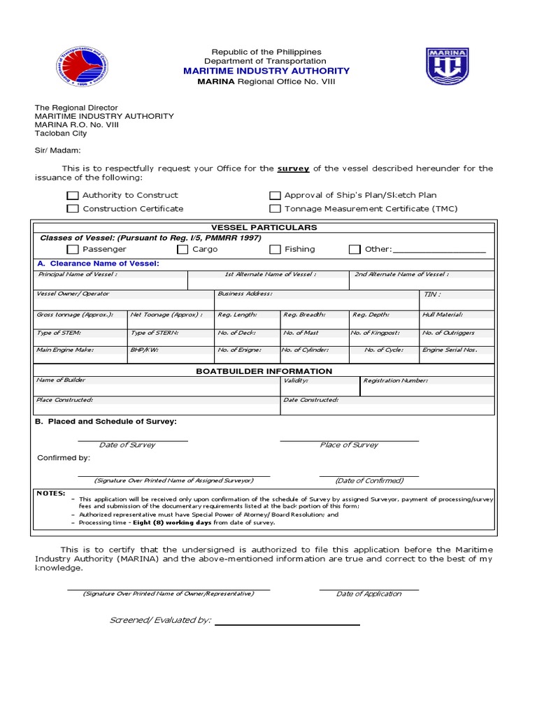 TMC Plan Approval | PDF | Tonnage | Ships