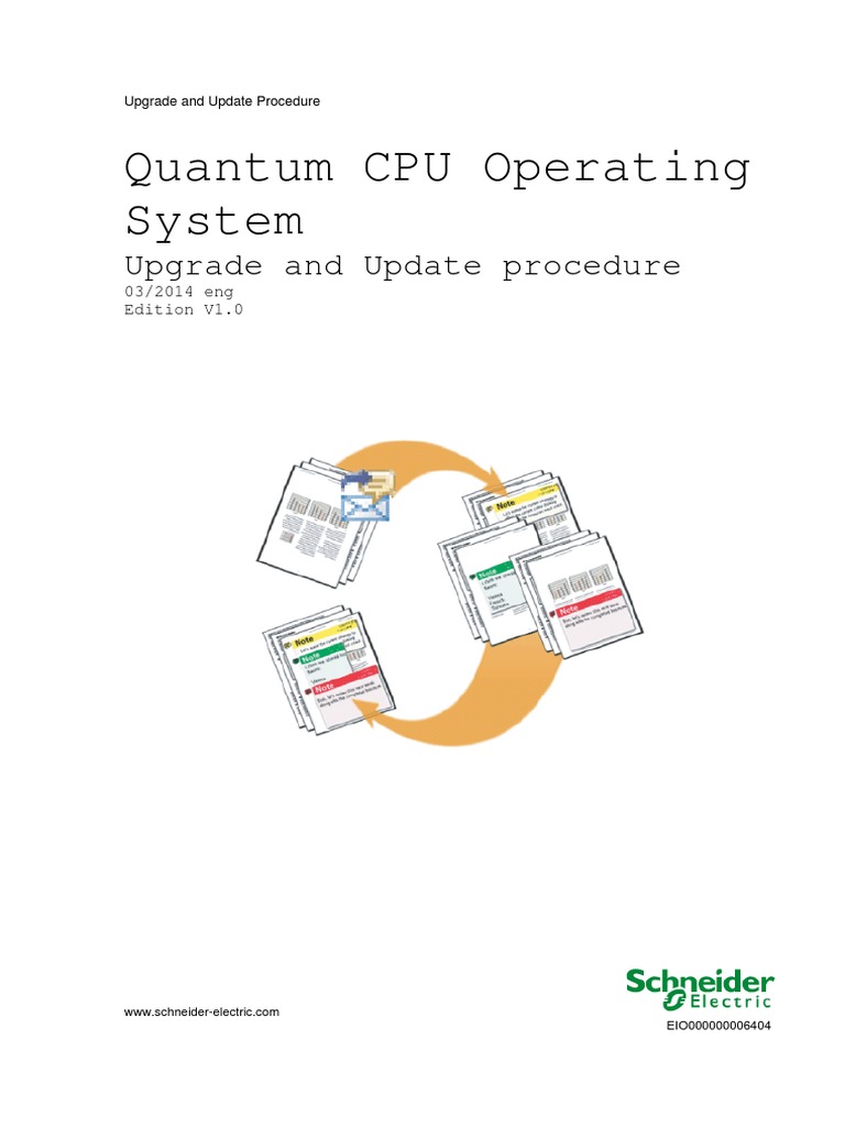 Quantum CPU Operating System: Upgrade and Update Procedure | PDF ...