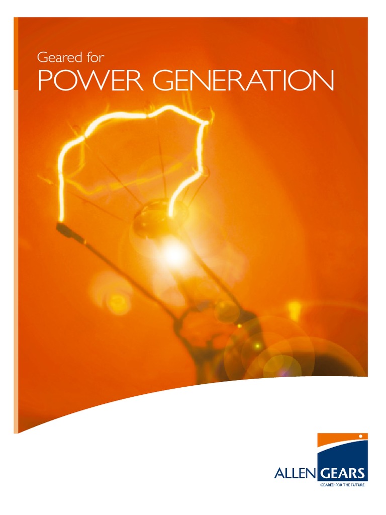 Allen Gears Power Generation Brochure | Download Free PDF ...