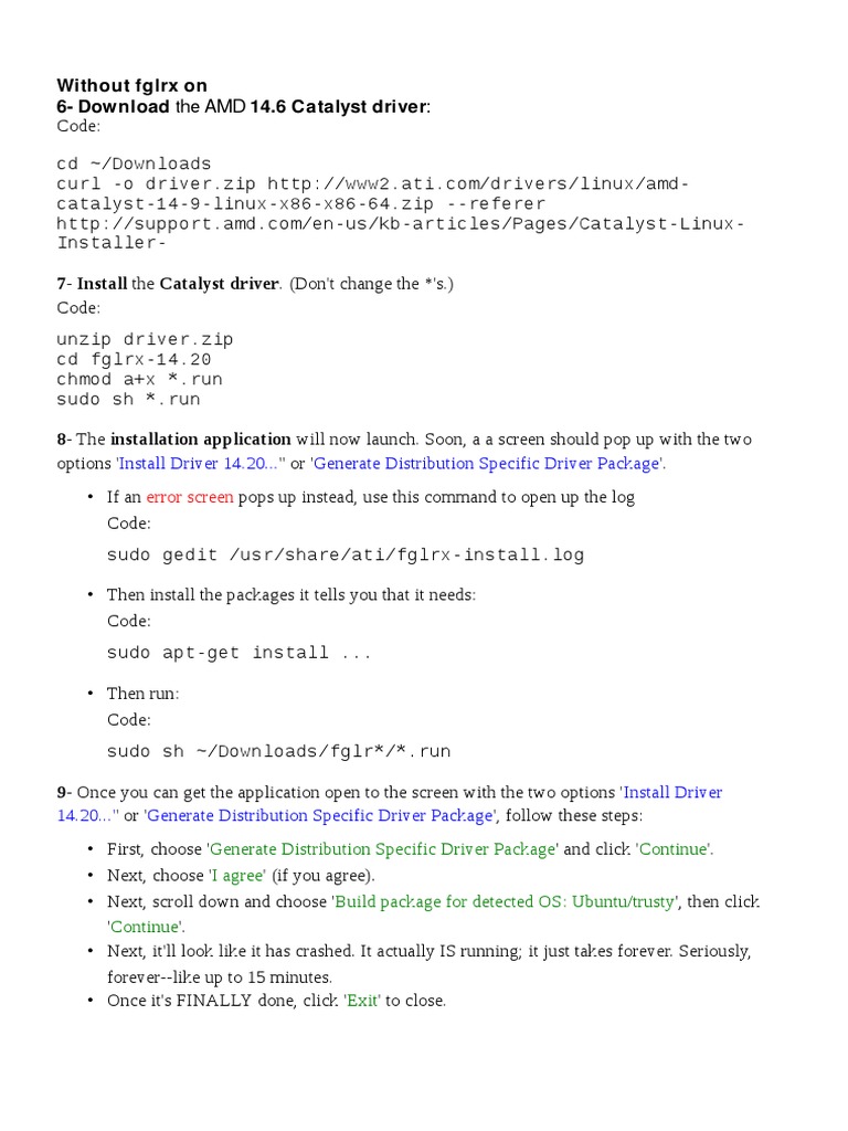 Opencl FGLRX Amd | PDF | Operating System Families | Computer Architecture