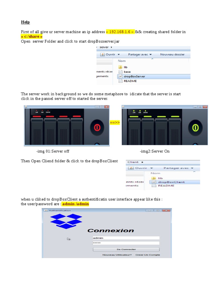 Help | PDF | Client (Computing) | Server (Computing)