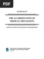 NSR ProceduresGuidelines | PDF | Physician | Postgraduate Education