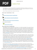 MicroStation LiDAR Point Classification Guide | PDF | Lidar