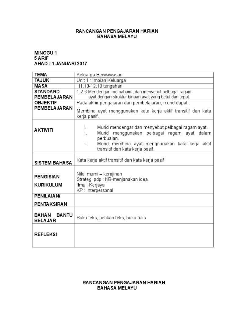 BM Lesson Plan | PDF