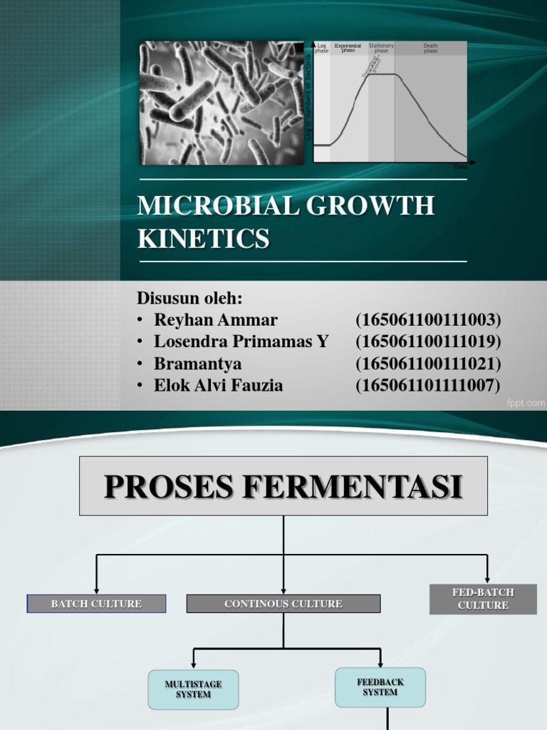 Microbial Growth Kinetics | PDF