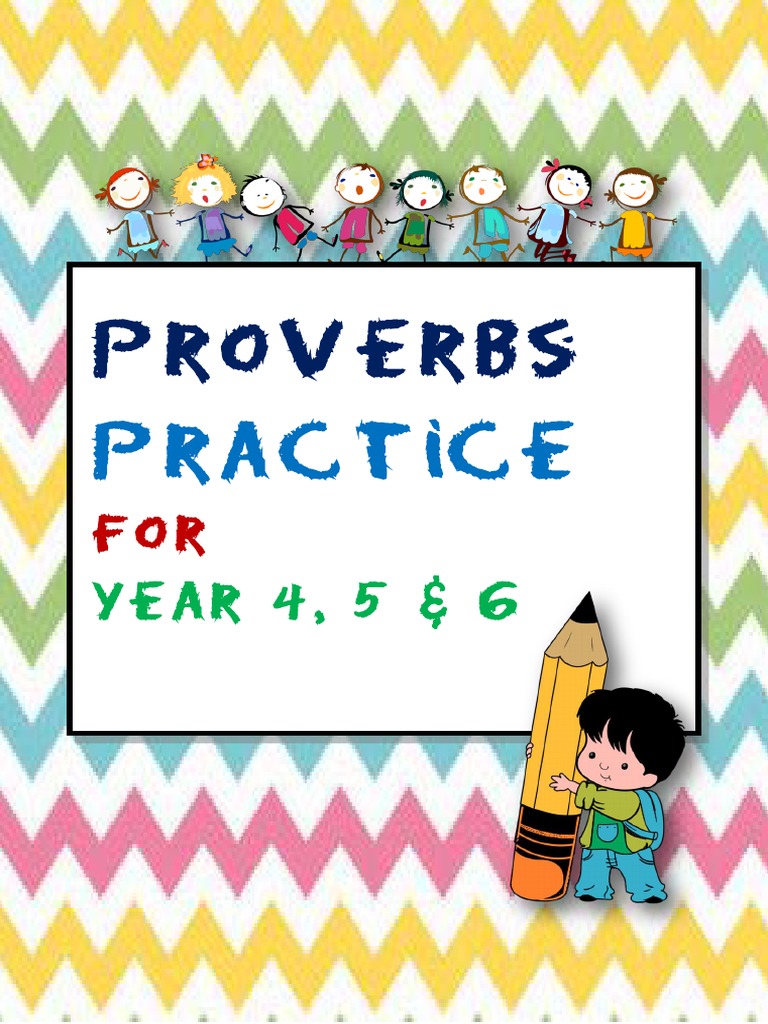 Proverb Practice | PDF | Proverb