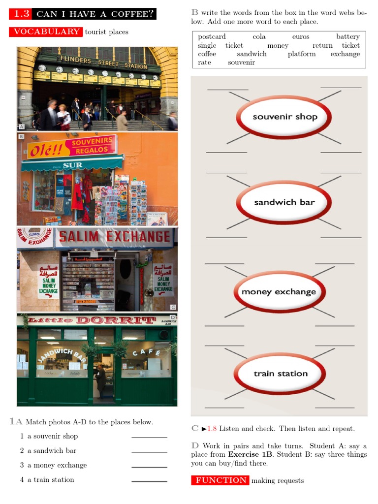 3rd English Lesson | PDF | Beverages | Languages