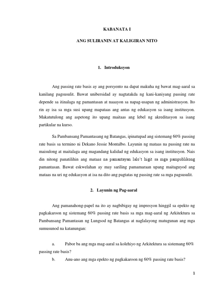 Filipino Research Paper | PDF