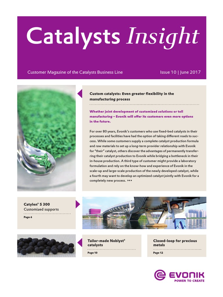 Catalysts Insight 10 2017 en | PDF | Catalysis | Acetic Acid