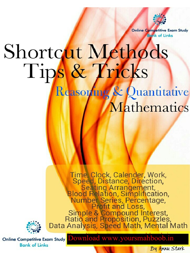 Reasoning - Quant Short Tricks | PDF | Percentage | Fraction (Mathematics)