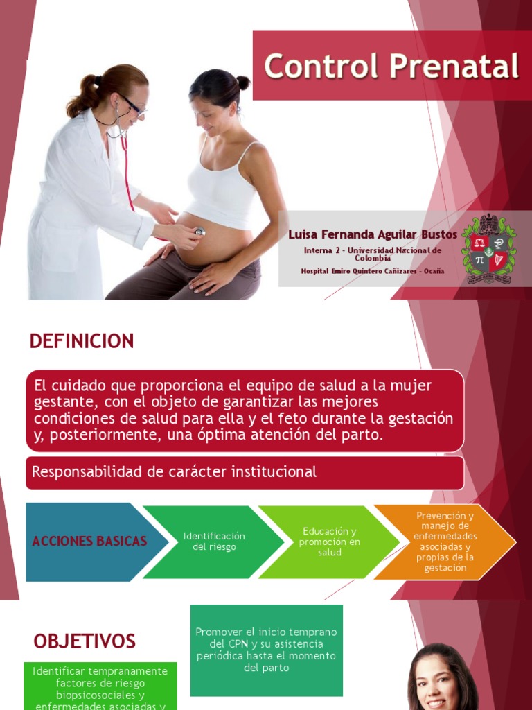 Control Prenatal - GPC Colombia | PDF | El embarazo | Parto