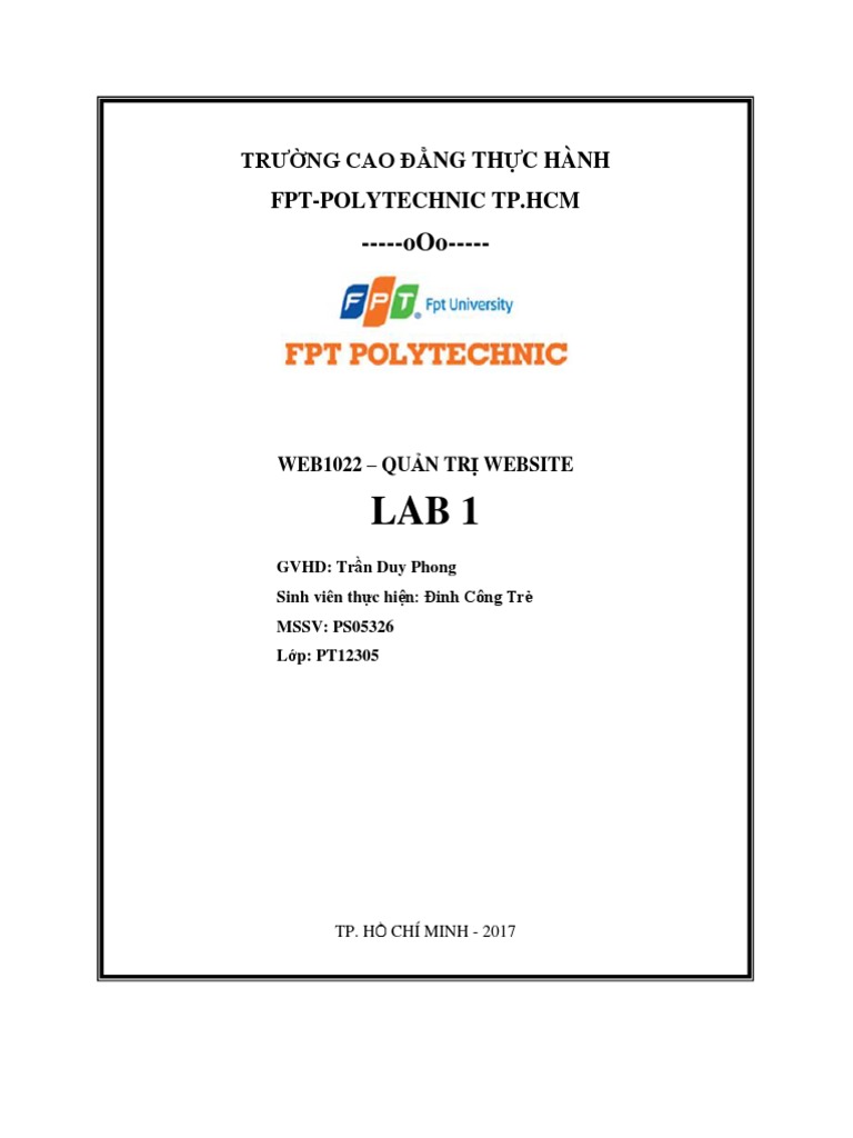 Web1022 - Lab1 - Guide | PDF