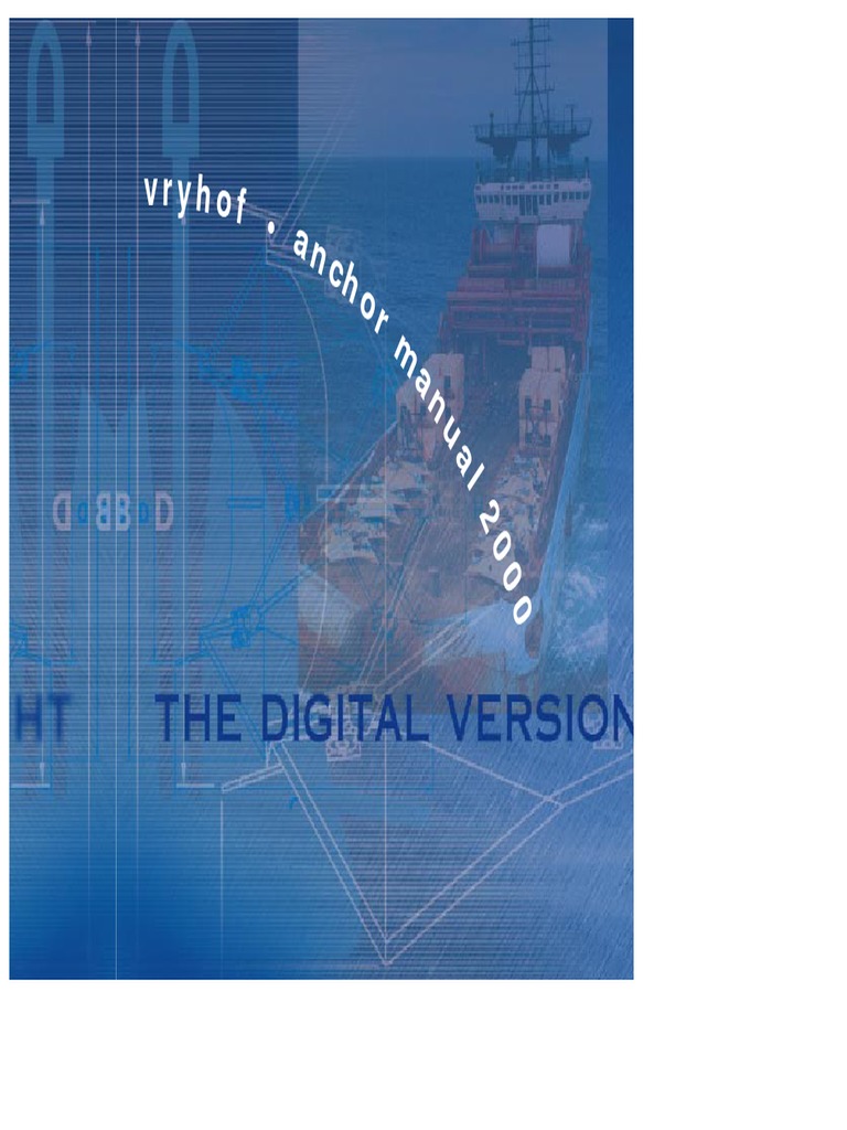 Vryhof Anchor Manual 2000 PDF | PDF | Anchor | Deep Foundation