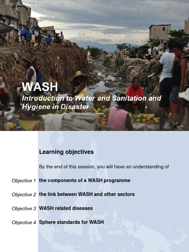 Sphere Standards for WASH Programs | PDF | Wash | Sanitation