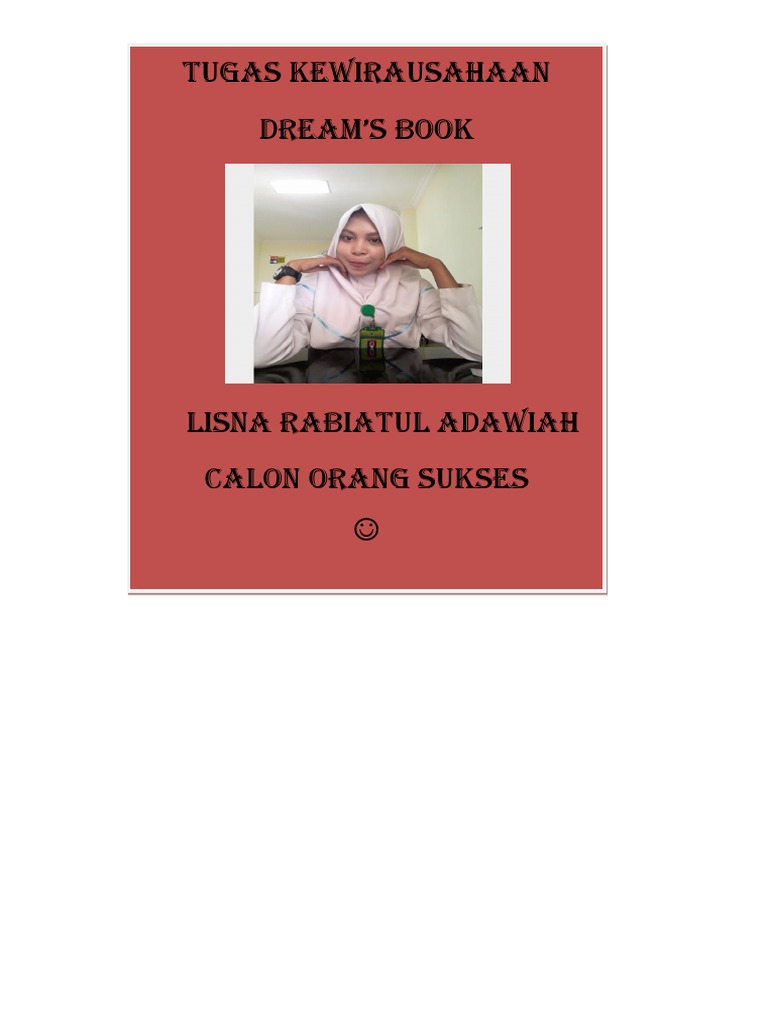 Tugas Kewirausahaan Dream'S Book | PDF