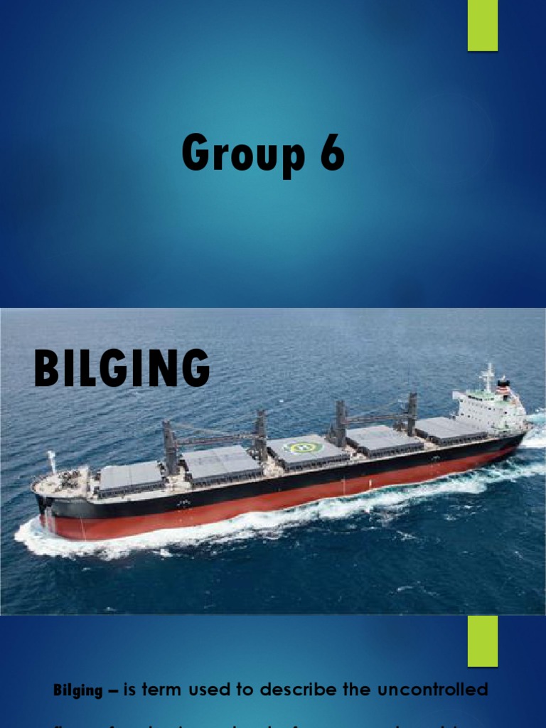 Bilging | PDF | Buoyancy | Boats