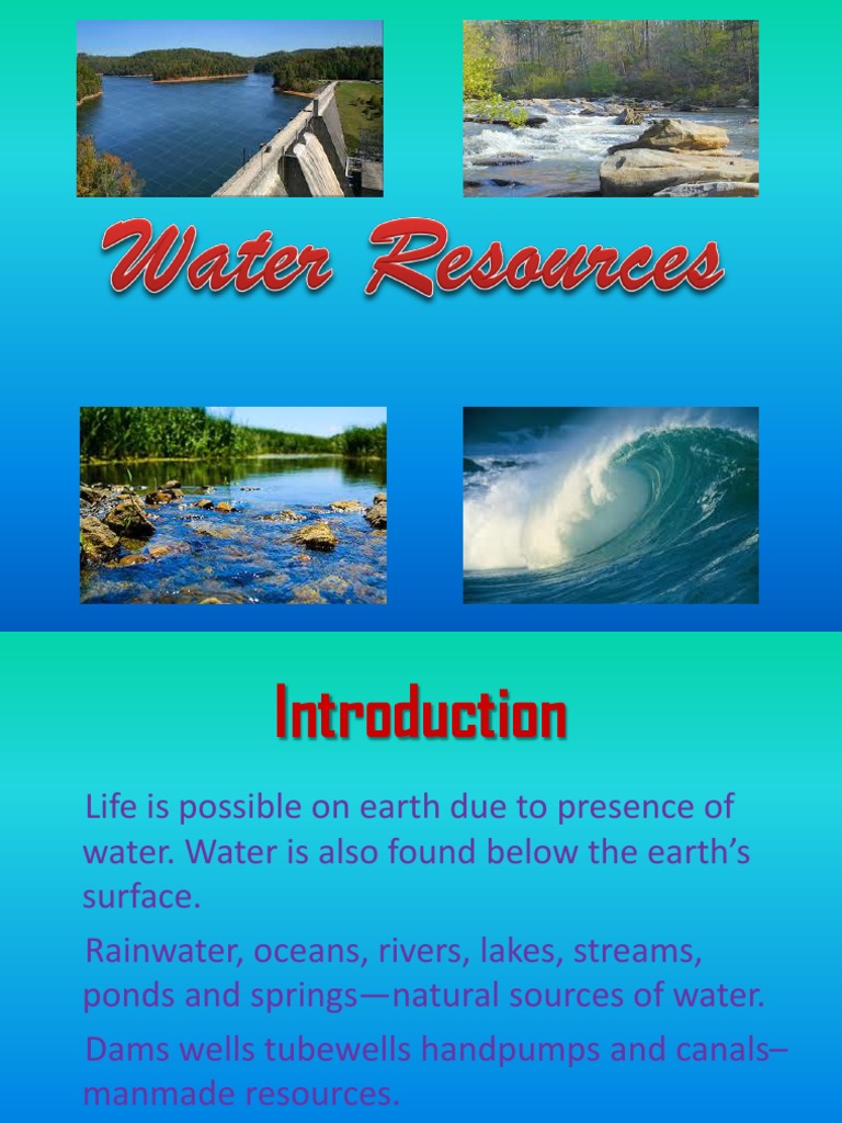Water Resources | PDF | Water Resources | Irrigation