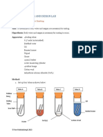 Csec Lab Format | PDF | Experiment | Methodology