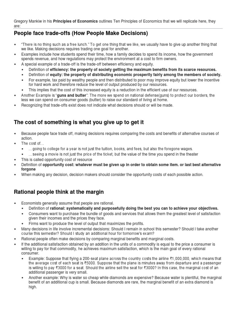 Gregory Mankiw Pdf Economics Inflation