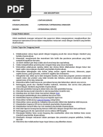 Contoh Prosedur Instruksi SOP Waiter Restoran | PDF