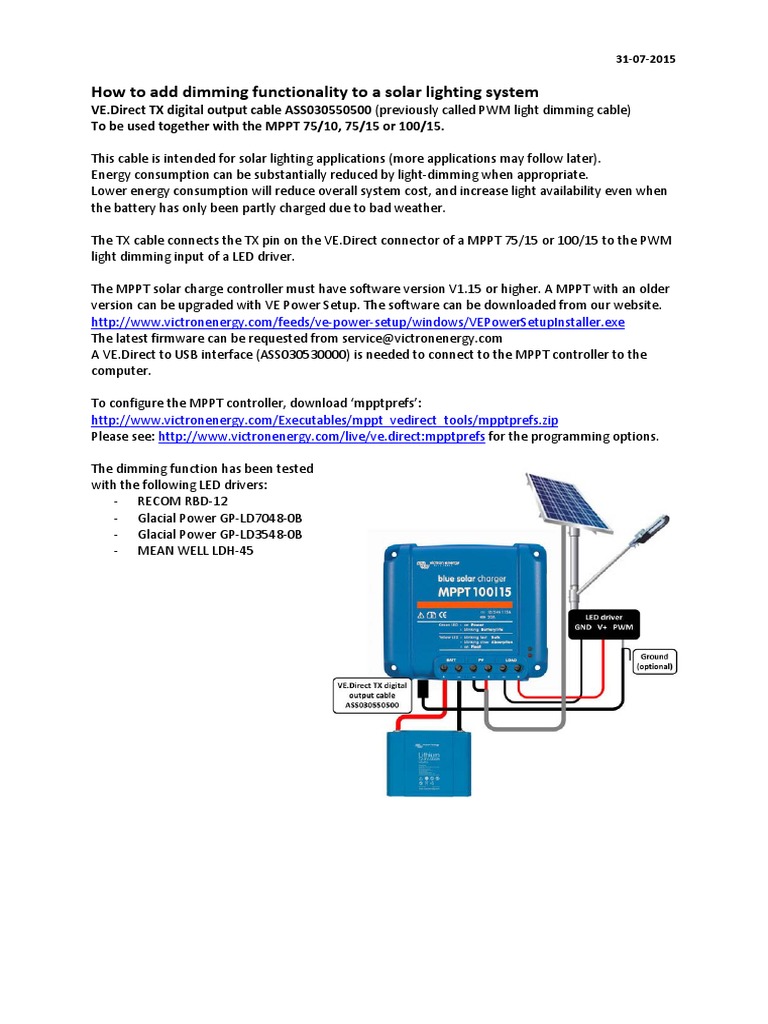 VE Direct TX Digital Output Cable en | PDF