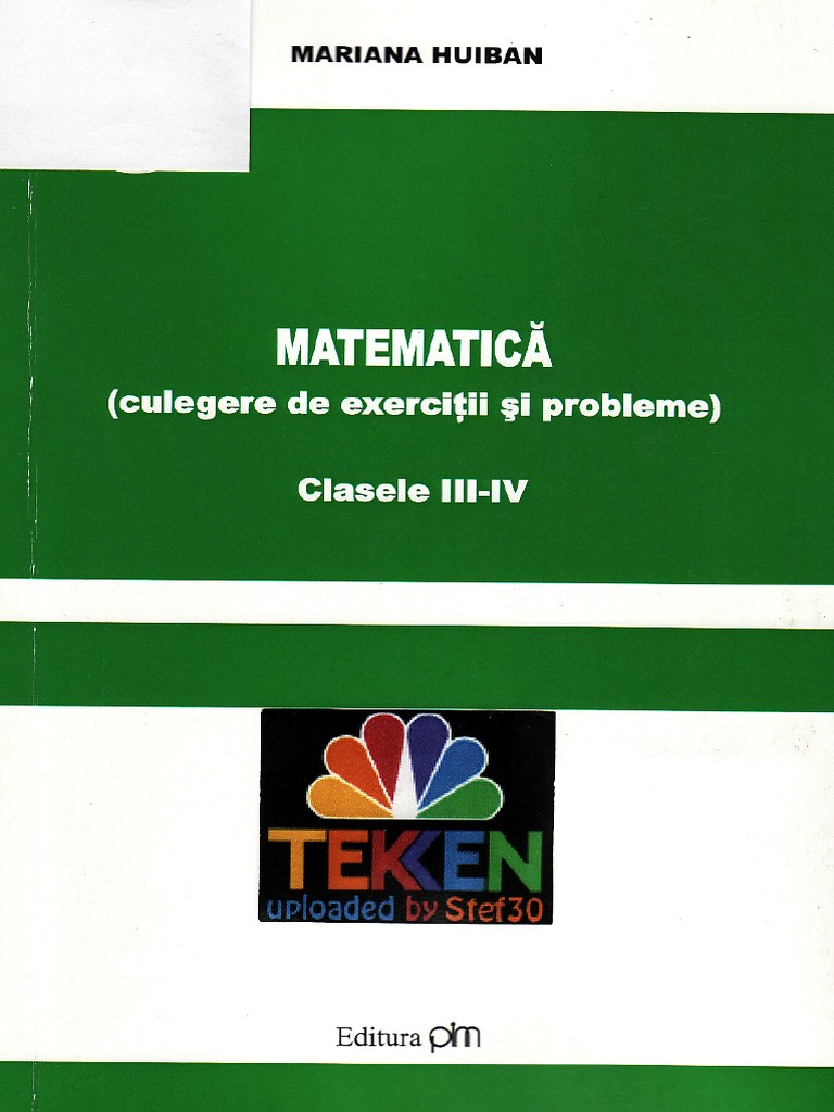 Culegere Matematica 10-12
