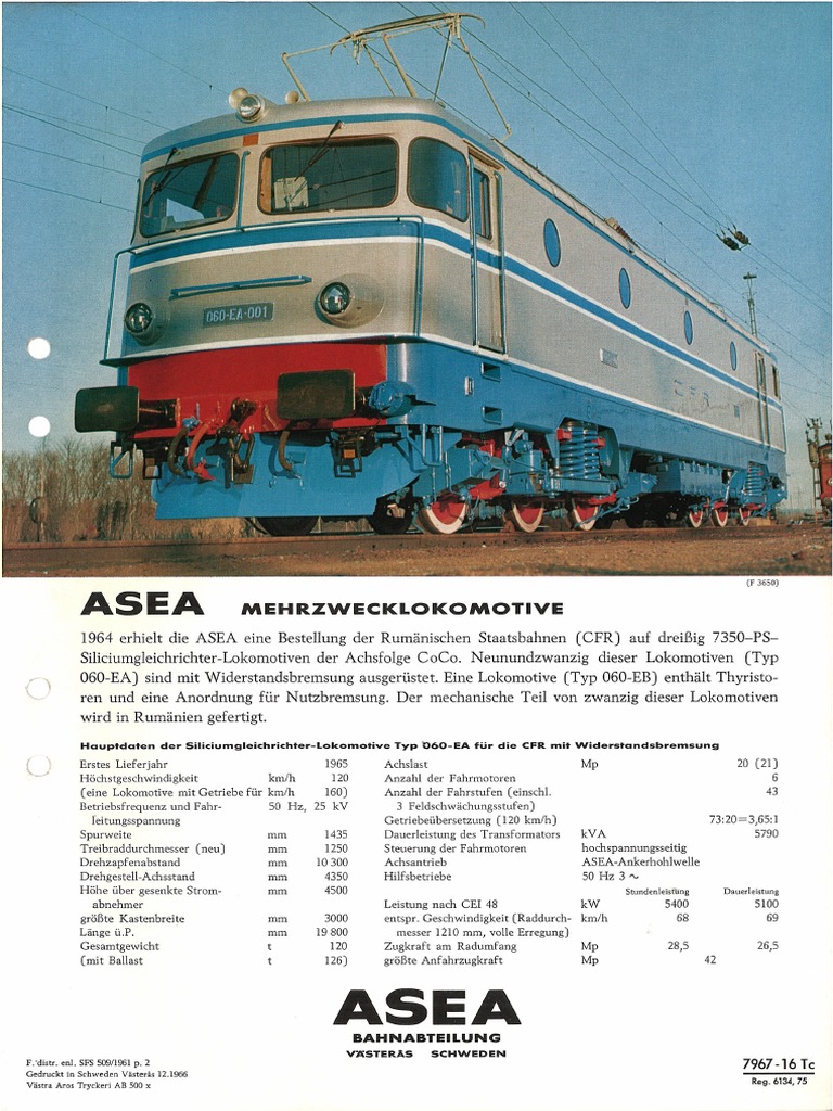 Asea 060-Ea CFR | PDF