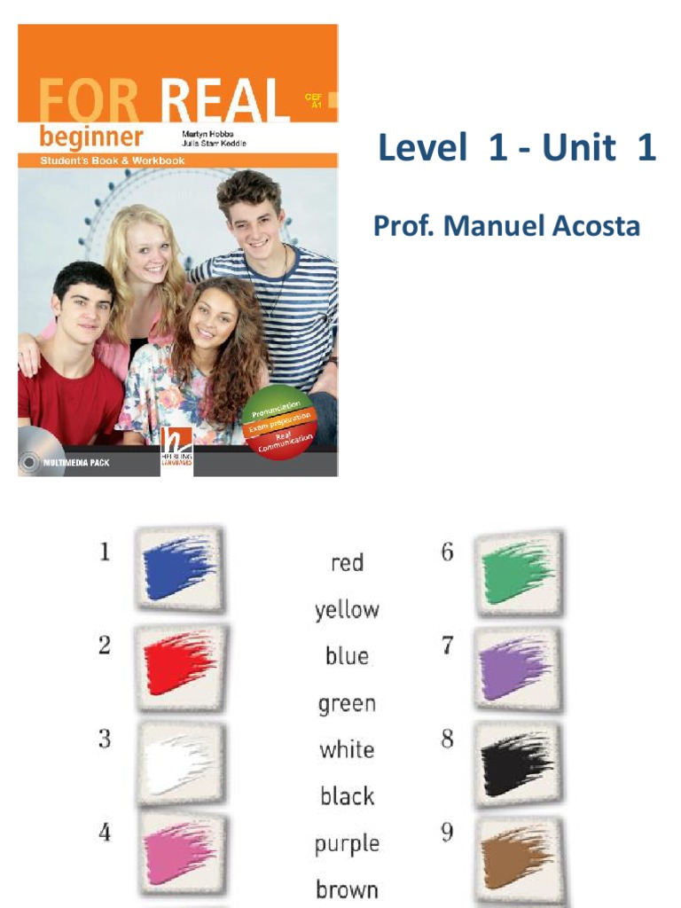 Level 1 Unit 1 | PDF