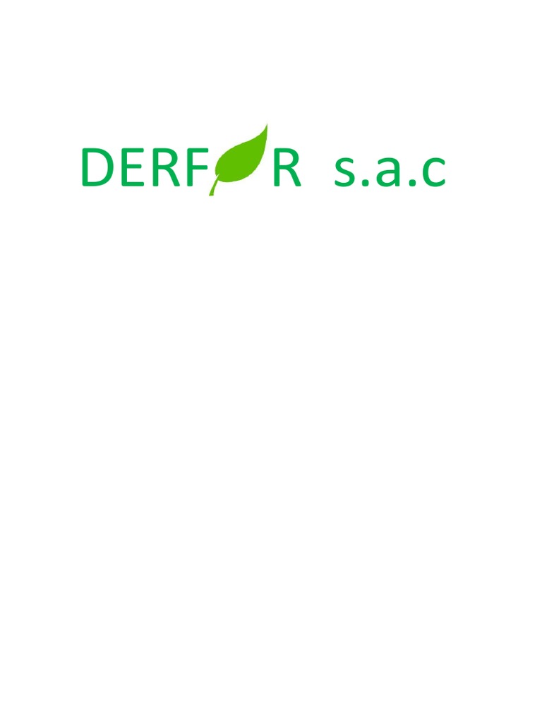 Derf R S.A.C | PDF