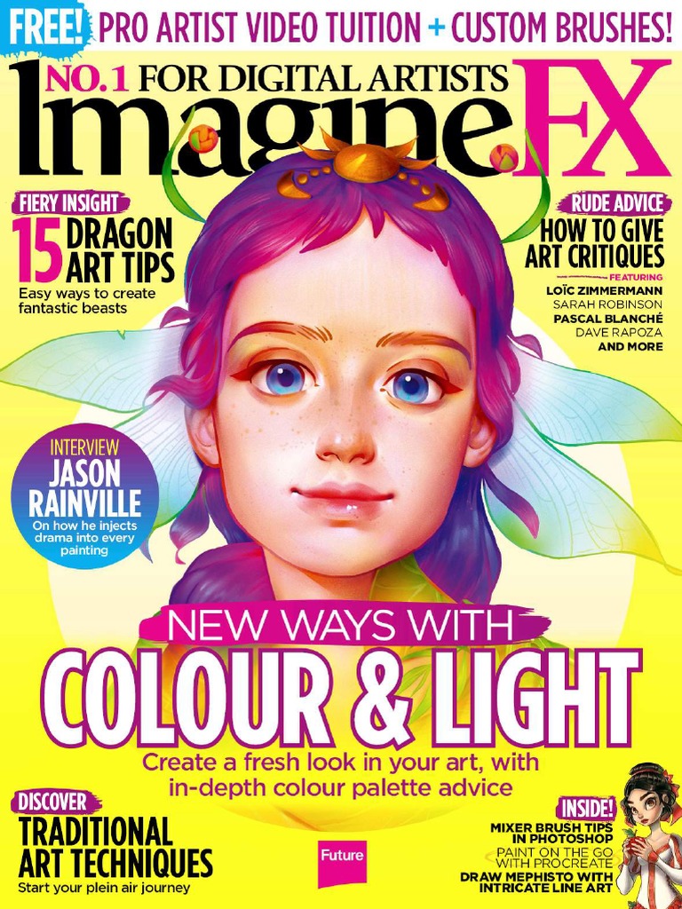 ImagineFX 2018-01 | PDF