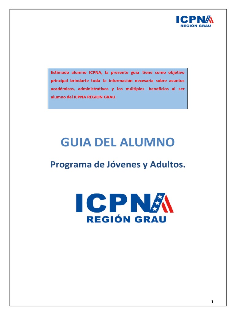 Guia de Alumno (Icpna) PDF | PDF | Prueba (evaluación) | Bibliotecas