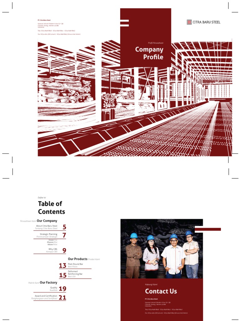 Company Profile CBS | PDF