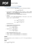Milne Thomson Method | PDF | Function (Mathematics) | Analytic Function