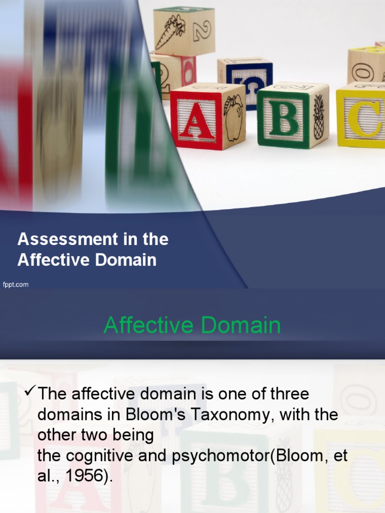 Assessment in The Affective Domain | PDF | Attitude (Psychology ...