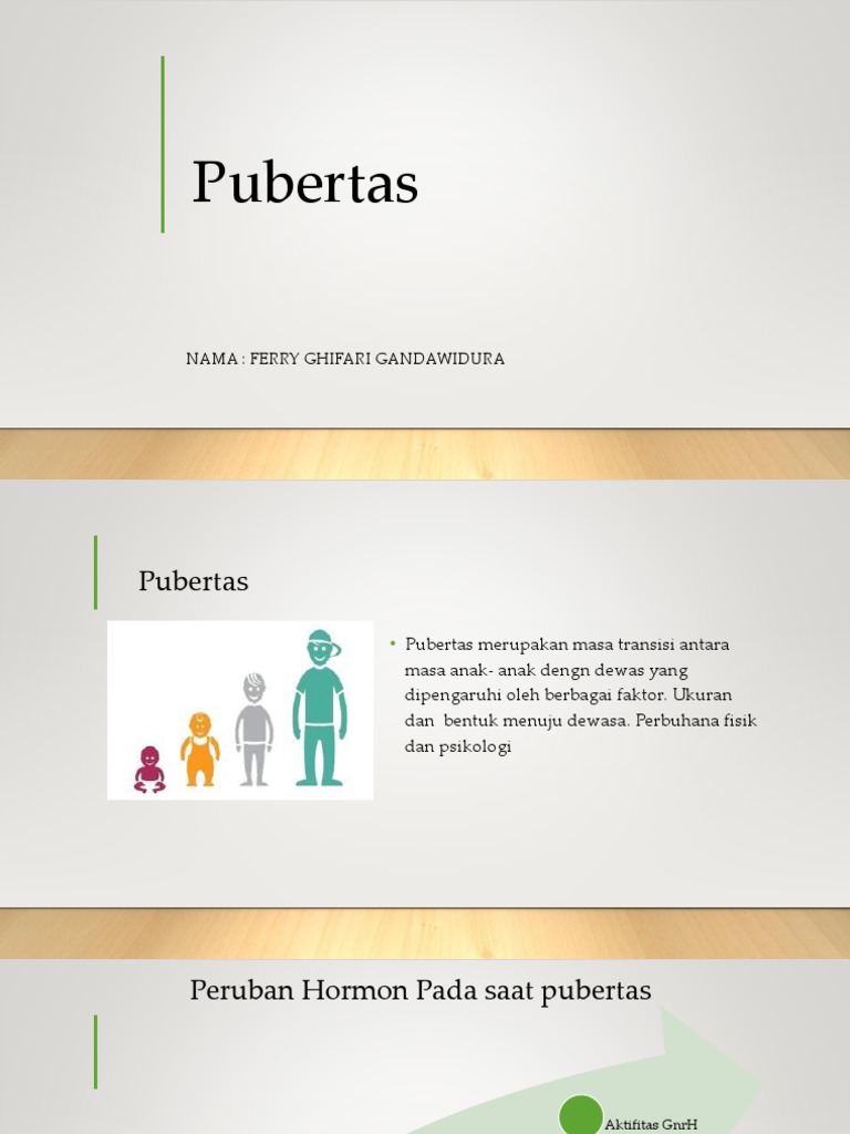 Pubertas Fix | PDF | Kesehatan Holistik
