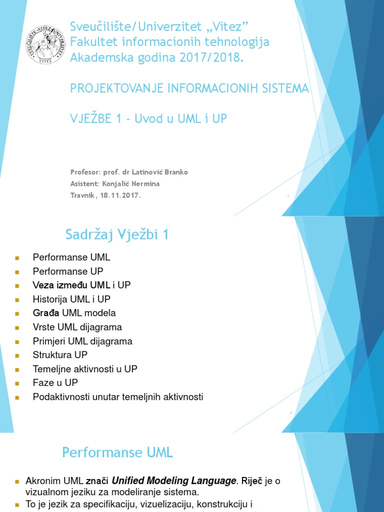 PIS Vjezbe 01 | PDF