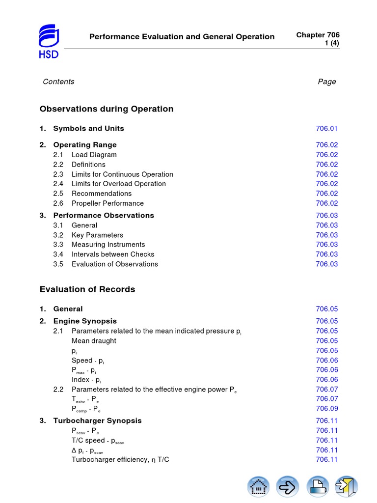Man B&W 6S60MC 706 | PDF | Turbocharger | Piston