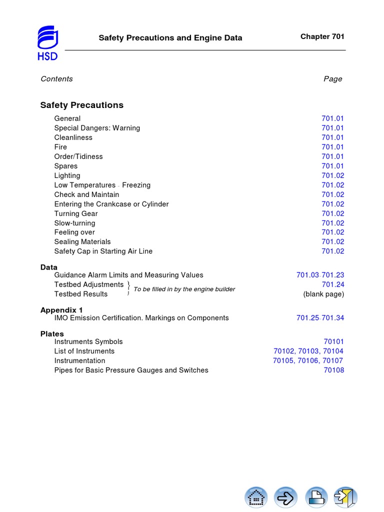 Man B&W 6S60MC 701 | PDF | Turbocharger | Cylinder (Engine)