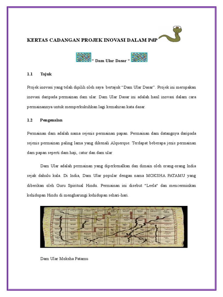 Intrship Dam Ular Dasar | PDF