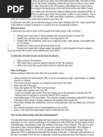 Mantoux Tuberculin Skin Test Guide | PDF | Tuberculosis | Injection ...