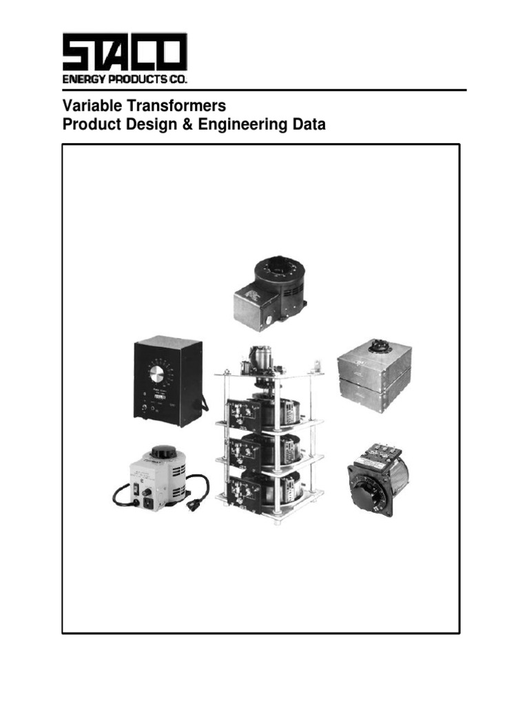 Variable Transformers-Prod - Design & Engineer - Data-Staco | PDF | Transformer | Inductor