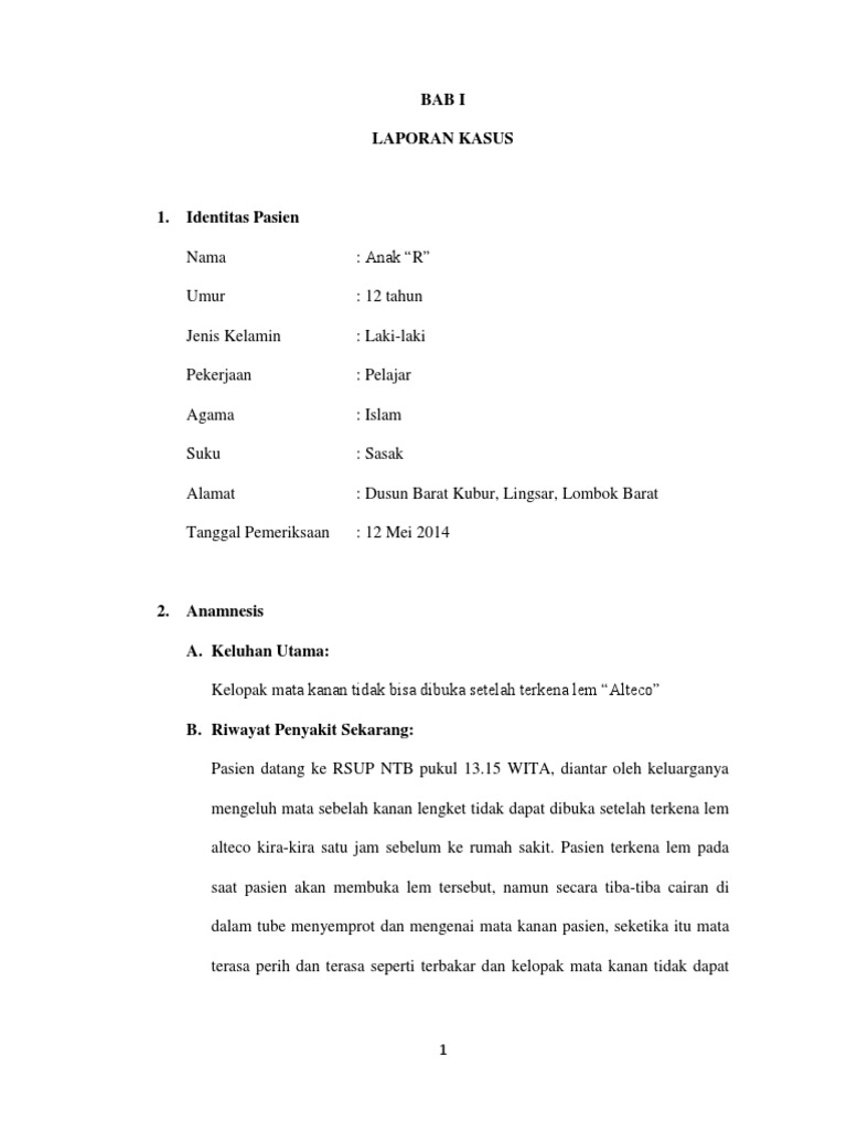 Lapsus Trauma Mata | PDF