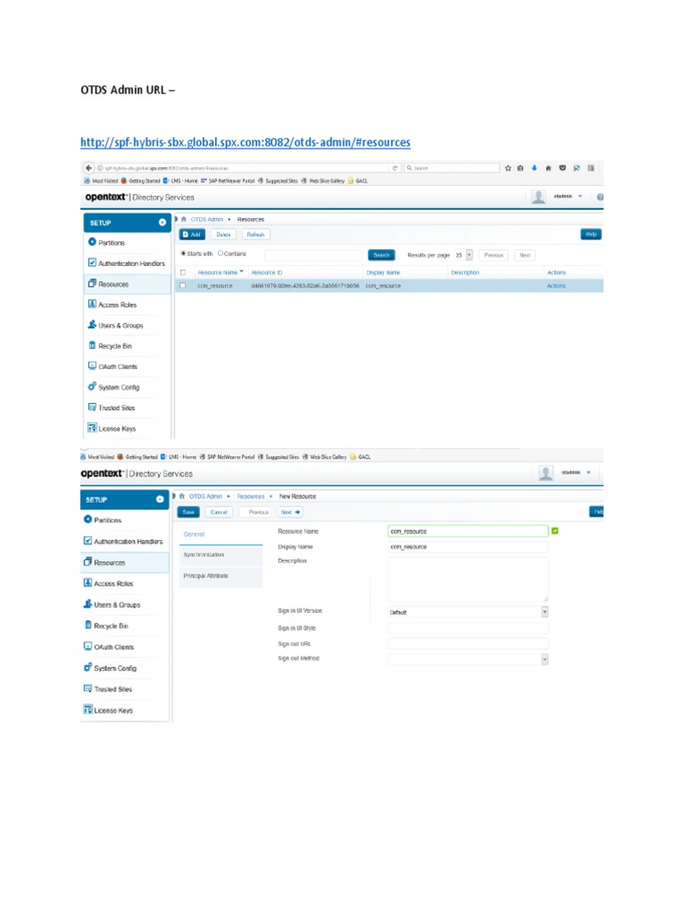 Multi-Tenant OTDS Configuration Guide | PDF | Data | Information Retrieval