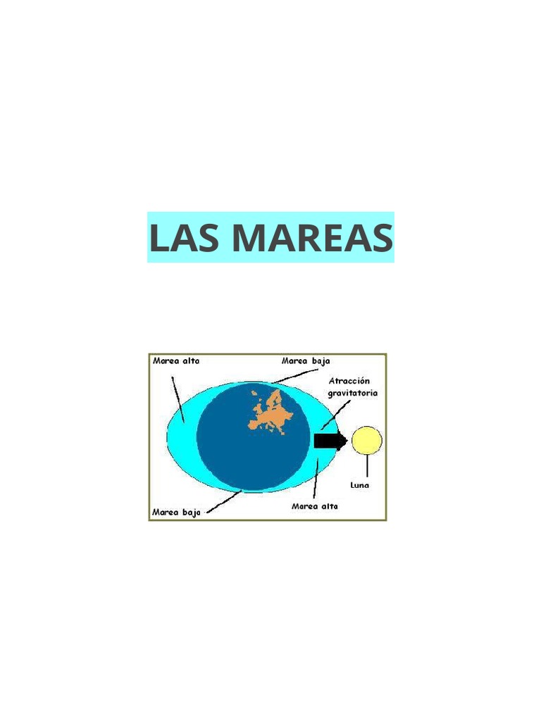 Tipos de Mareas: Vivas y Muertas | PDF | Marea | Luna