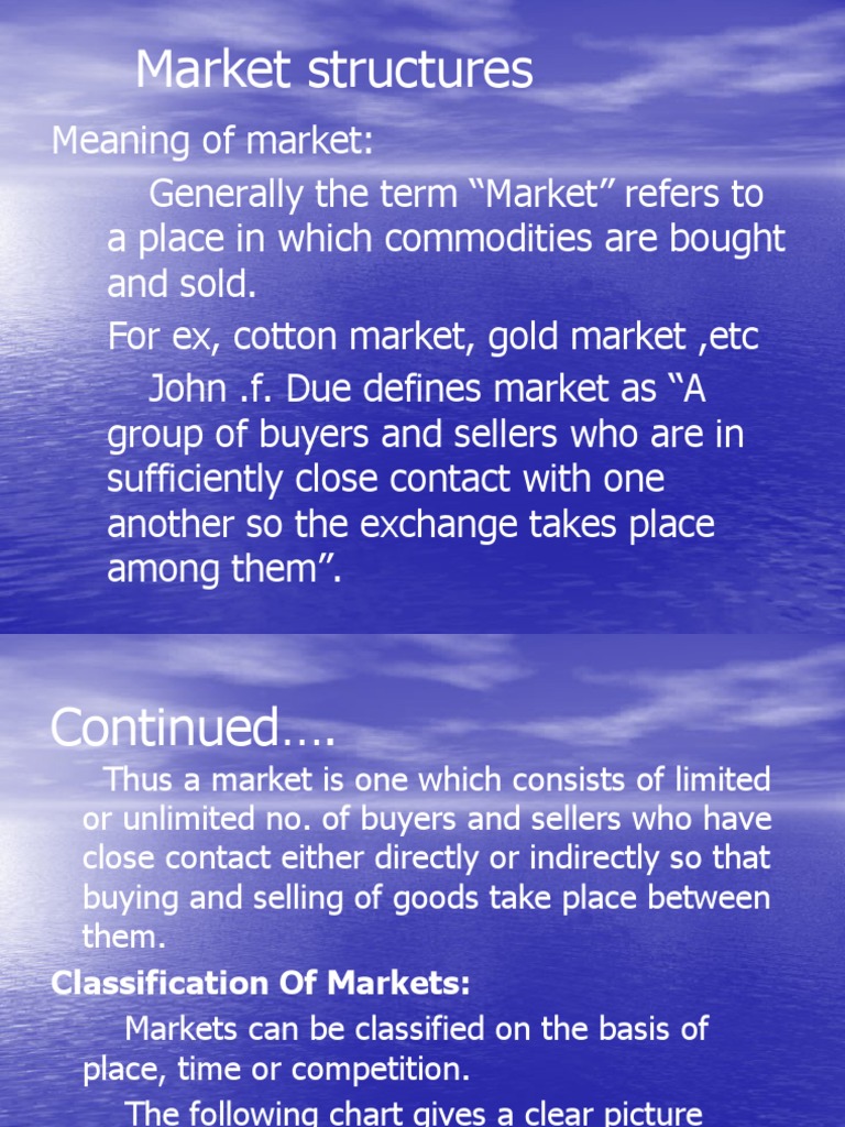 Module 7 Market Structure | PDF | Monopoly | Perfect Competition
