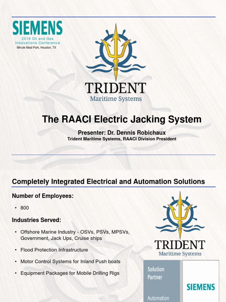 The RAACI Electric Jacking System | PDF | Programmable Logic Controller ...