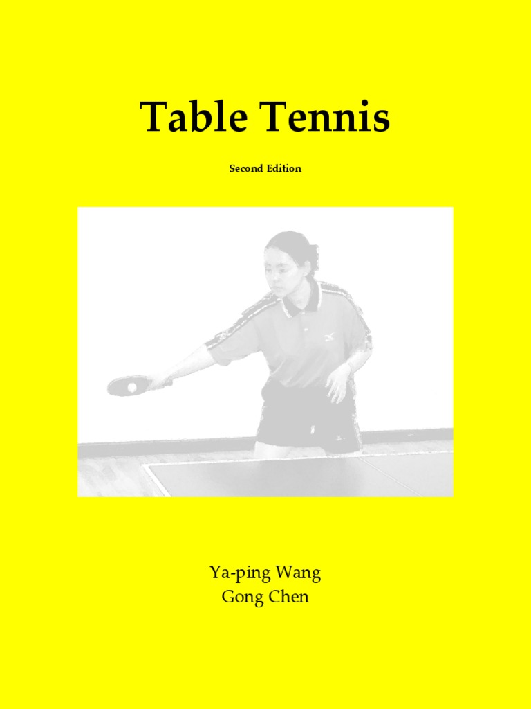 Table Tennis Book | PDF | Table Tennis | Physical Fitness