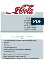 Coca Cola - Case Study | PDF | Change Management | Coca Cola